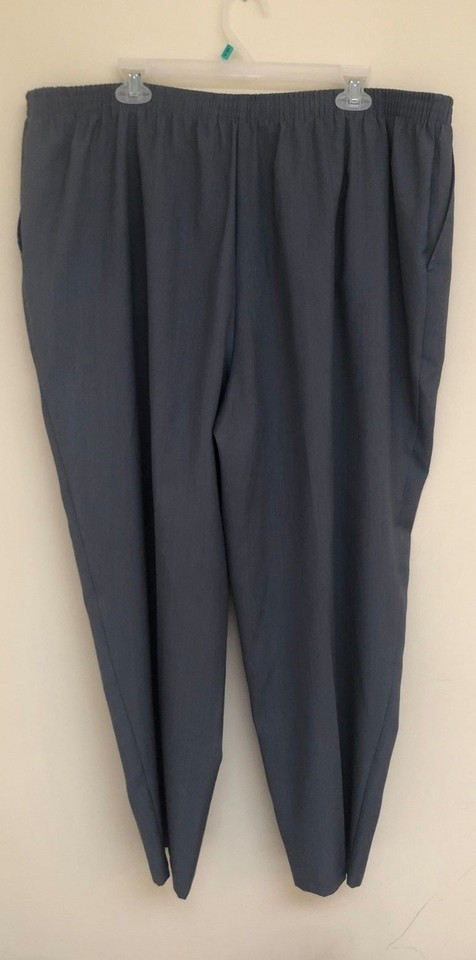 Koret Woman Gray Slacks Size 22W | eBay