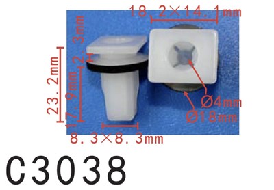 20pcs Fit Bumper Cover Screw Grommet with Sealer Fit Hyundai 866253S000 ...