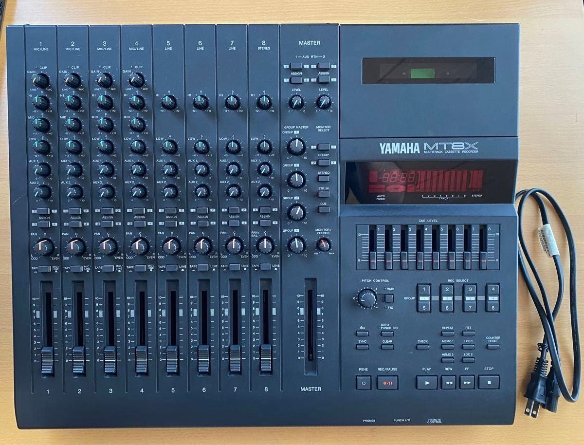 Yamaha MT8X Multitrack Cassette Tape Recorder 8track AM japan | eBay