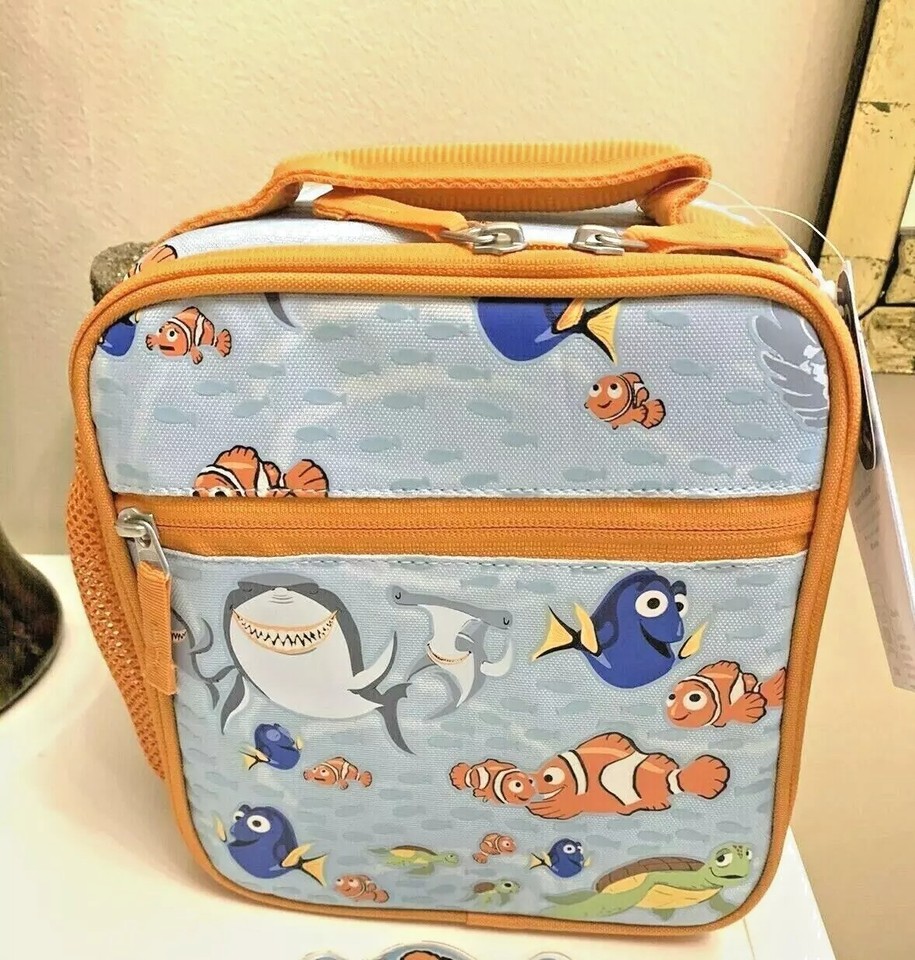 Pottery Barn kids School Disney Snoopy Nemo BACKPACK LUNCH BOX travel ...