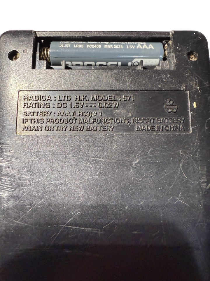 RADICA 3-Line Slot Handheld Poker Game Model 571 Tested | eBay