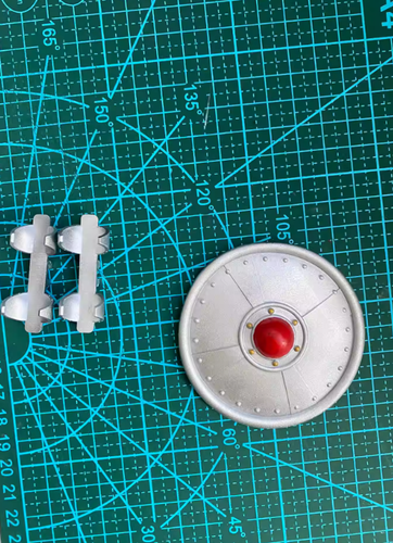 1/12 Scale Shield ＆ Halberd Pike Resin Weaponry Models for 6Inch Action ...