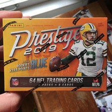 2019 Panini Prestige Football Checklist, NFL Set Info, Boxes, Date, Retail