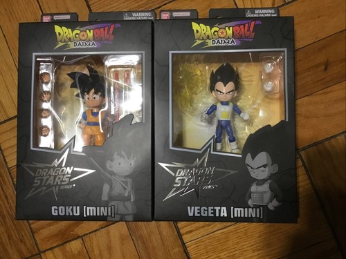 Dragon ball Daima Dragon Stars Series Mini Goku And Min Vegeta Bandai Set | eBay