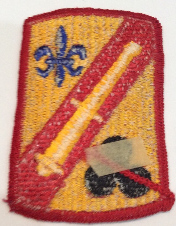 1990's U.S. Army 42nd Field Artillery Brigade Full Color Merrow Edge GB ...