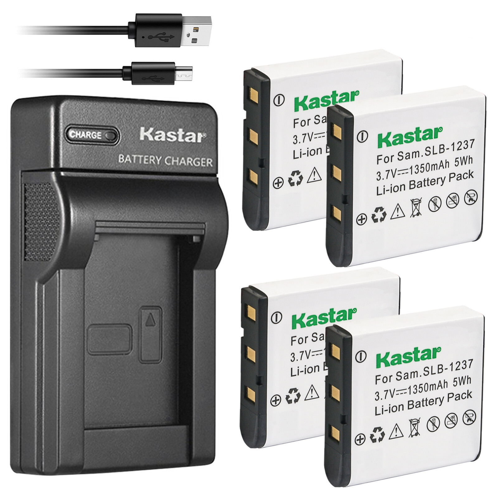 Kastar Battery Slim USB Charger for Sigma BP-31 BP31 & Sigma DP1S DP-1S ...