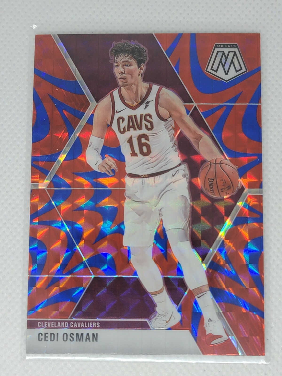 2019-20 PANINI MOSAIC REACTIVE BLUE PRIZM CEDI OSMAN #177 CAVALIERS A7A ...