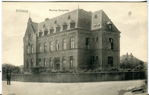 Germany AK Bitburg - Marien-Hospital old postcard | eBay