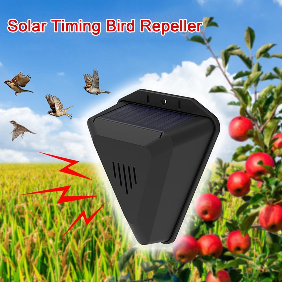 Animal Repellents Outdoor Waterproof Hang Bird Repeller Solar Powered ...