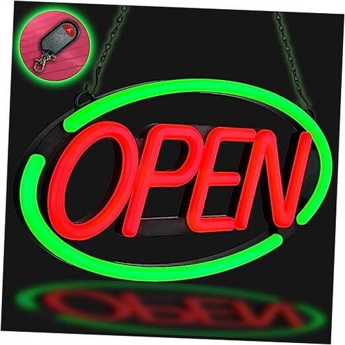Open Sign for Business | Bright LED Open Signs for Stores Red/Green, 24 ...