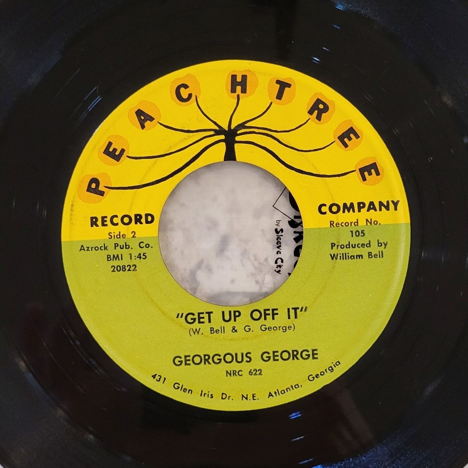Gorgeous Georgous George - It's Not A Hurting Thing 45 RPM Single RARE ...