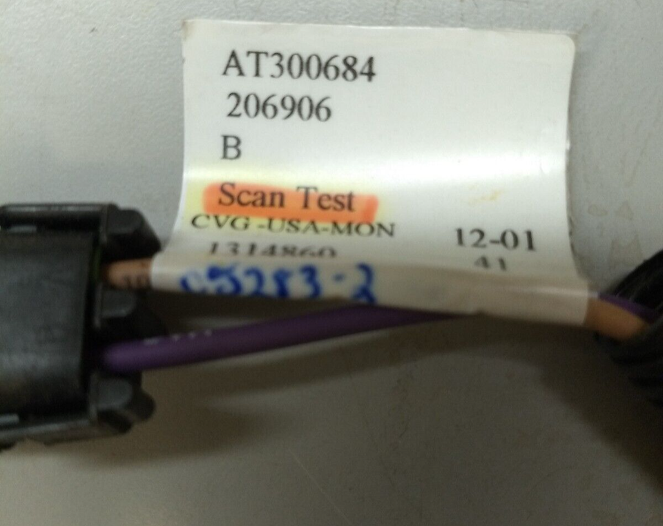 CVG Alternator Wiring Harness AT300684 for John Deere (B179) | eBay