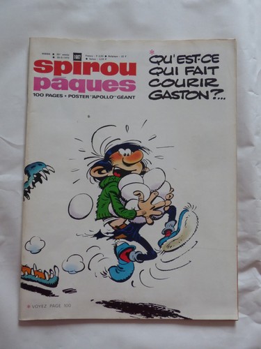 SPIROU n° 1667 FRA ANGELICO (4p) + RECIT 497 + COVER FRANQUIN + POSTER APOLLO | eBay