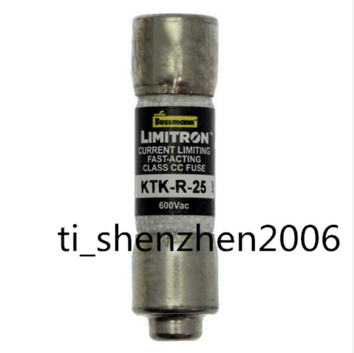 10pcs ORIGINAL Bussmann KTK-R-25 KTKR25 ( 25A ) 600Vac Limitron Fast ...