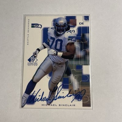 1999 SP Signature Edition Signatures Michael Sinclair #MS Auto | eBay