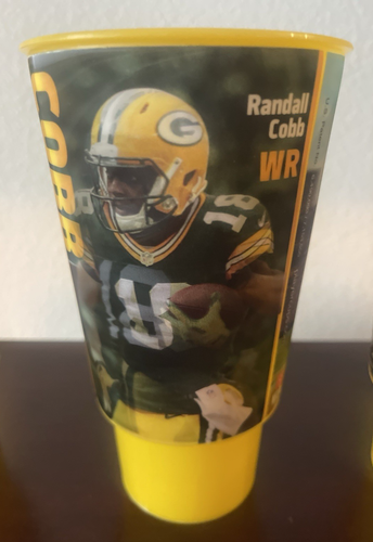 Randall Cobb, Green Bay Packers, Limited 2014 Players 32 oz, 3D Motion ...
