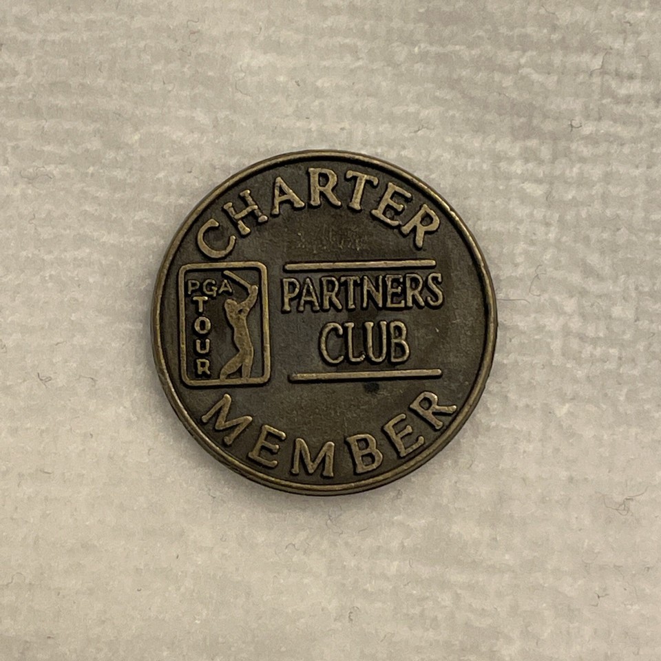 Collectible Rare PGA Tour Partners Club “Charter Member” Golf Coin | eBay