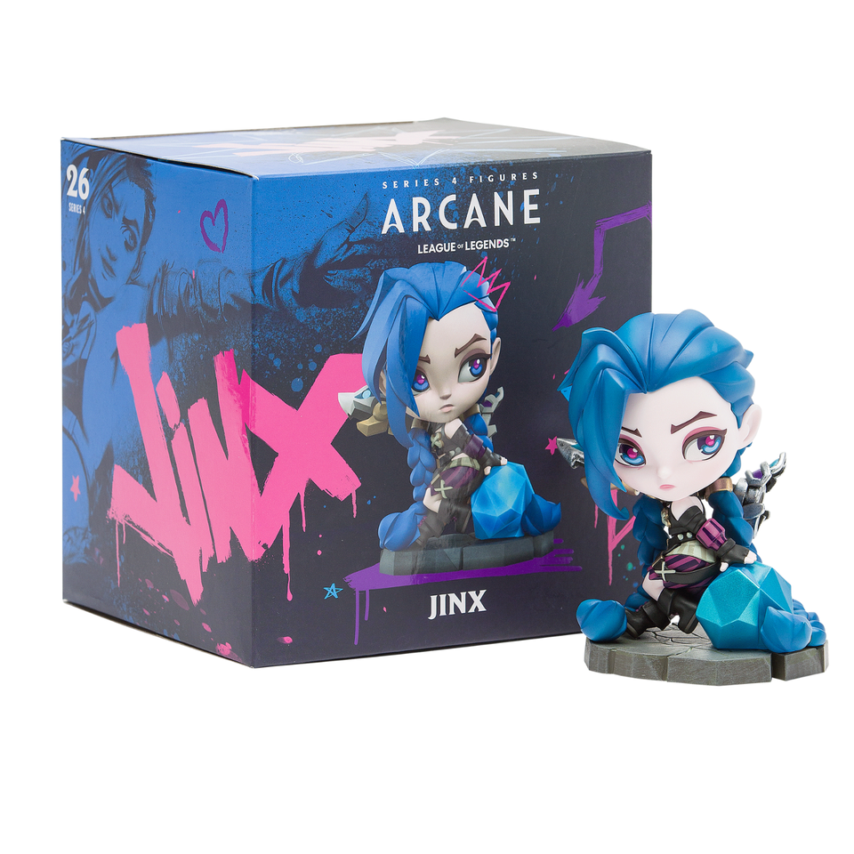 LoL League of Legends Arcane Jinx Figure Riot Games Authentic Goods | eBay