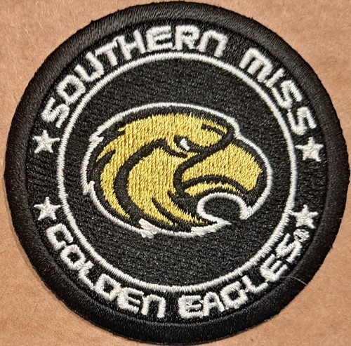 University of Southern Mississippi Golden Eagles embroidered Iron on ...