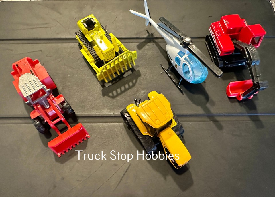 HO 1:87 Matchbox Assorted Construction Site Equipment 5 pcs. | eBay