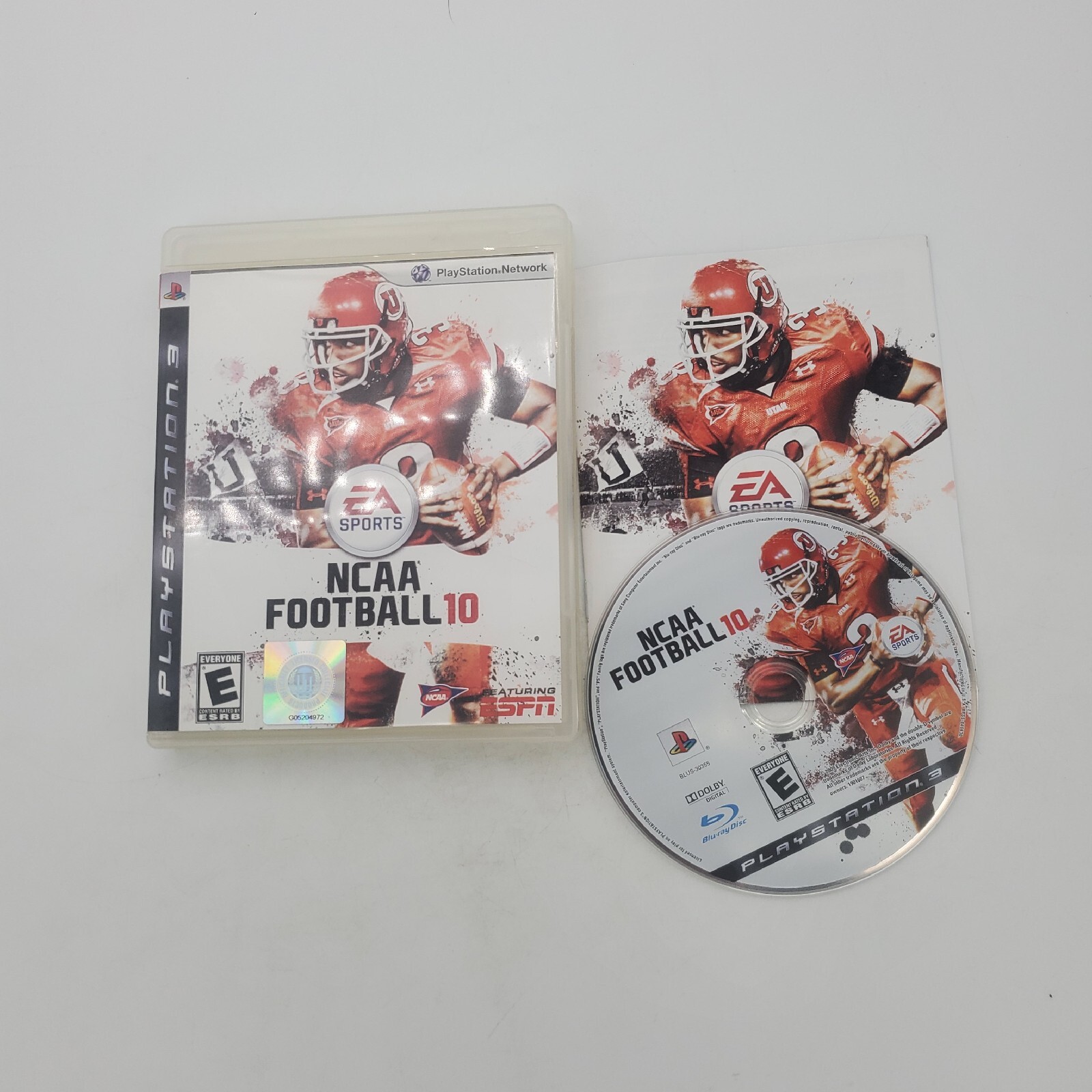 NCAA Football 10 (PS3 Sony PlayStation 3, 2009) Complete with Manual ...