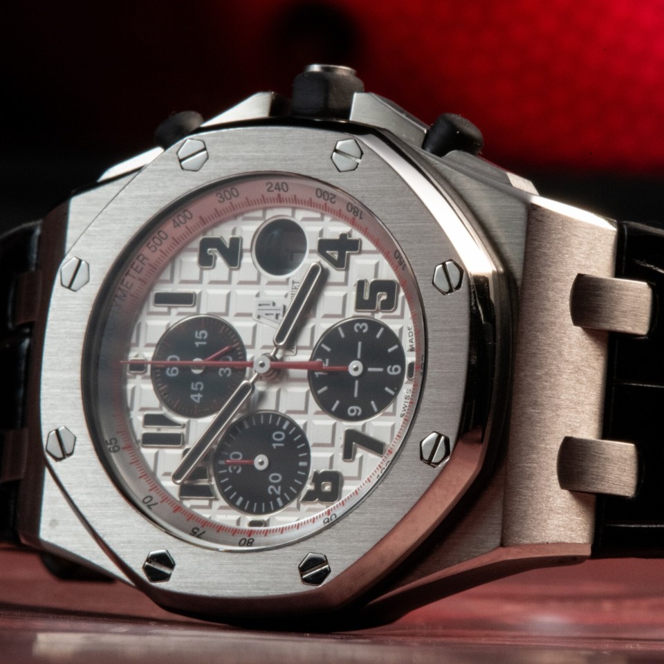 Audemars Piguet AP Panda Royal Oak Offshore White Dial Black ...