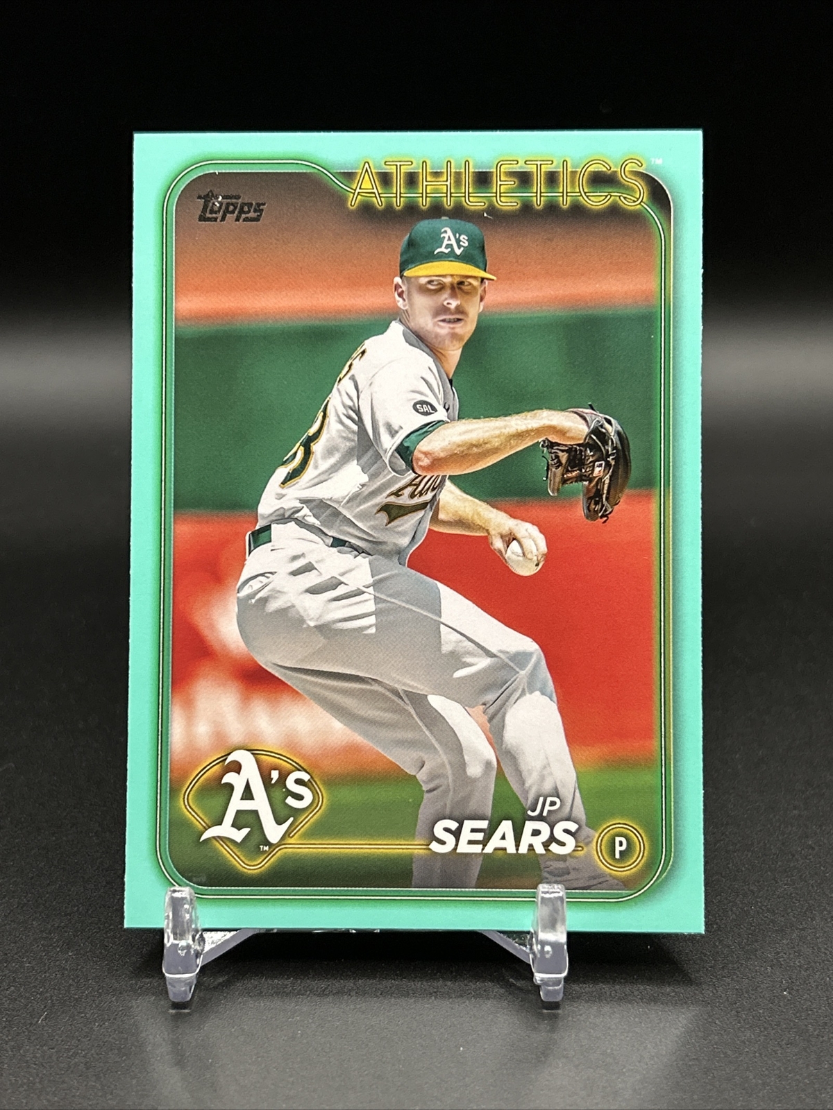 2024 Topps Series 1 #80 JP Sears Aqua SP Fanatics Exclusive | eBay