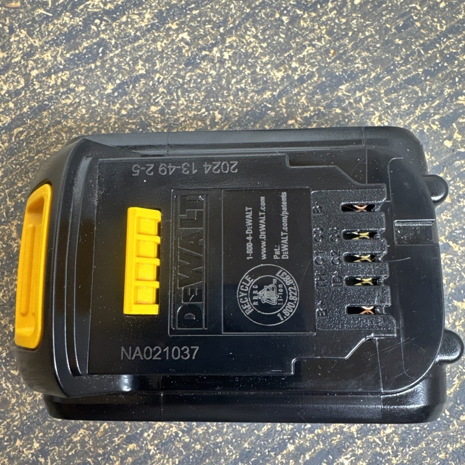 Dewalt DCB201 20V Max Battery 1.5Ah Lithium Ion 2024 USED | eBay