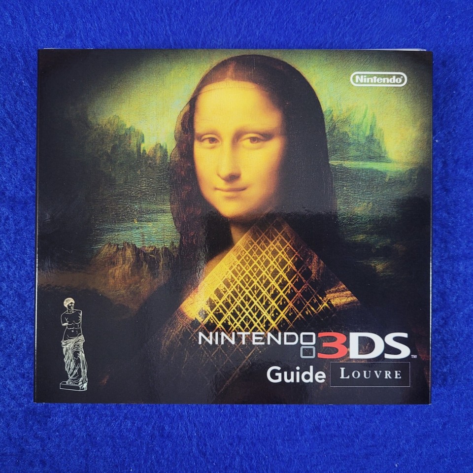 3DS GUIDE: LOUVRE + SLIPCASE An Audiovisual Guide *NEW* FRENCH PAL ...