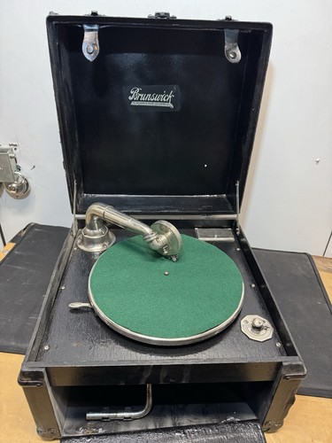 Brunswick Phonograph Model 101 Vintage Record Player | eBay