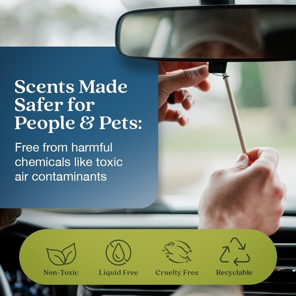 Non-Toxic Car Air Freshener | Natural Car Air Freshener | Essential Oil ...