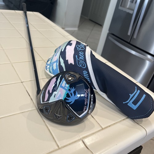 Cobra Dark Speed Palm Tree Crew Hand Painted Driver 10.5* Reg Flex ...