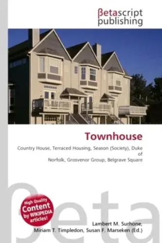 Townhouse Lambert M. Surhone (u. a.) Taschenbuch Englisch Betascript Publishing 6130449291 | eBay.de