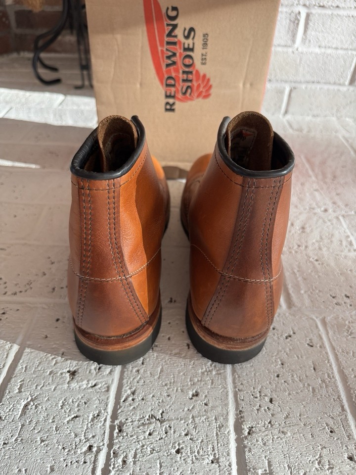 Red Wing Heritage 9013 Beckman Chestnut Featherstone Custom Boots Sz 10 ...