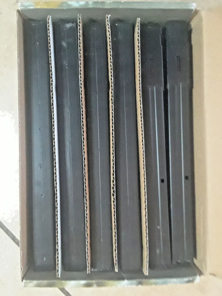 Lot of 5 King Arms M1A1 110 round Magazines KA-MAG-30-V Black | eBay