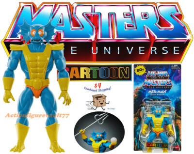 2024 Masters of the Universe MOTU Origins Filmation MER-MAN Cartoon ...