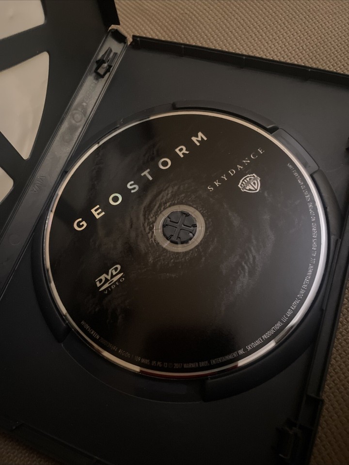 Geostorm - Action,Sci-Fi,Thriller DVD Tested Complete Movie | eBay