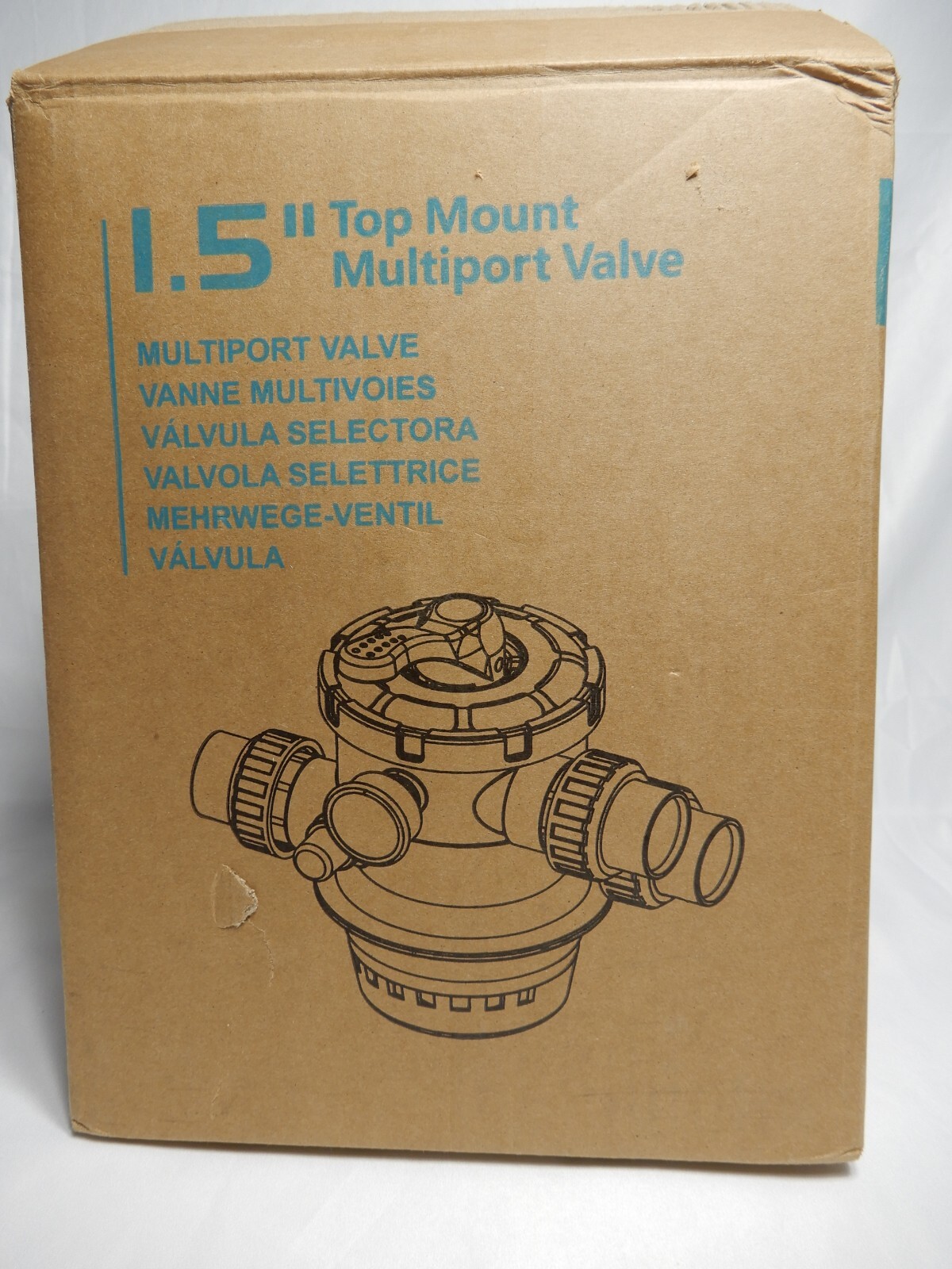 Pentair 272526 Tagelus Pool Sand Filter Top Mount Multiport Valve for ...