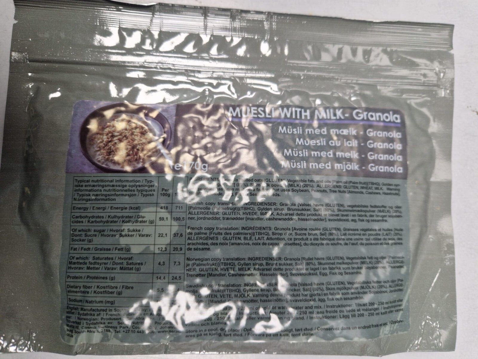 CLEARANCE BRITISH ARMY MOD RATION PACKS MEALS MRE FOOD SUPPLIES READY ...