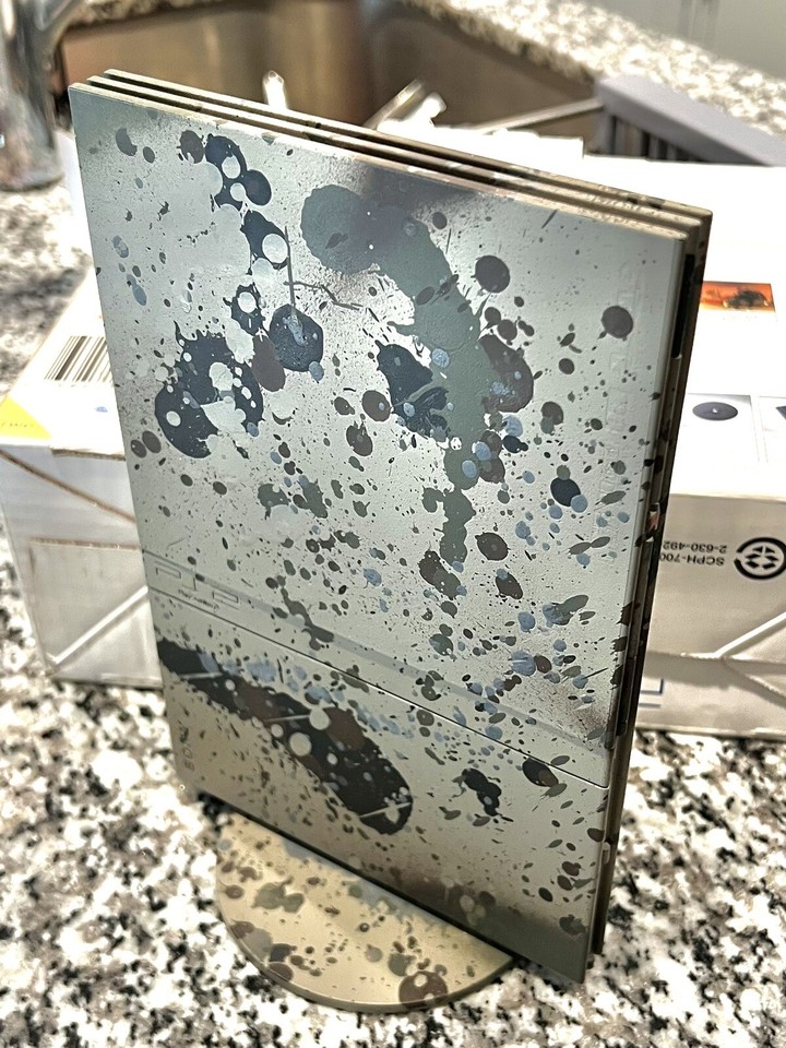 Sony PS2 SLIM Game System Gaming Console PlayStation-2 W Custom paint ...