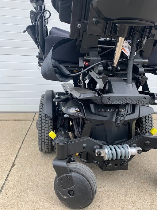 Quantum Edge® 2.0 Power Wheelchair, tilt, recline, mid wheel drive, PRM ...