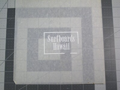 vtg Surfing ephemera - Surfboards Hawaii laminate Brewer white | eBay