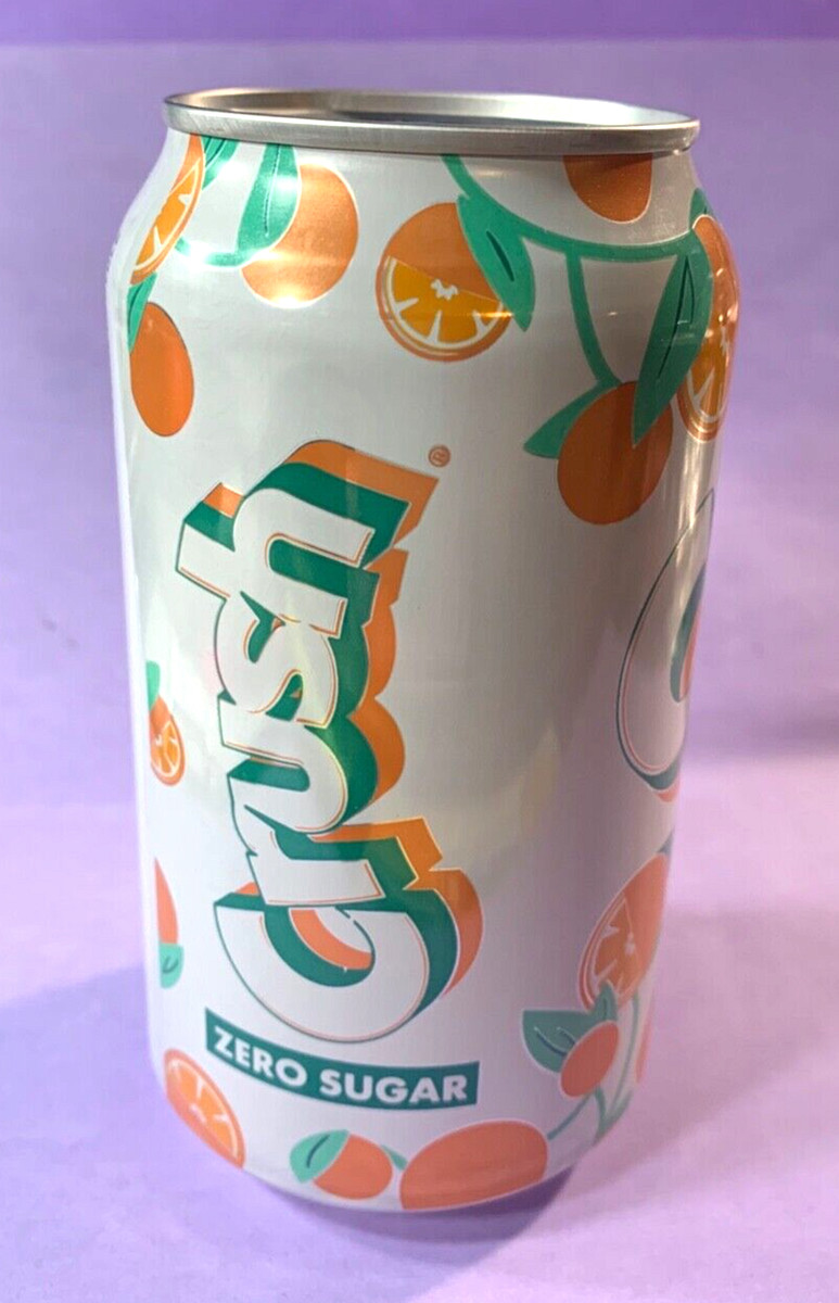 Orange Crush Can Clipart