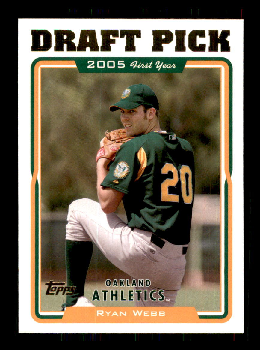 2005 Baseball Topps Ryan Webb Oakland Athletics #671 DP RC1 | eBay