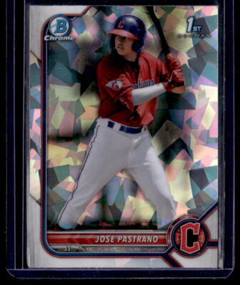 2022 Bowman #BCP-21 Jose Pastrano Chrome Prospects Atomic Refractor | eBay