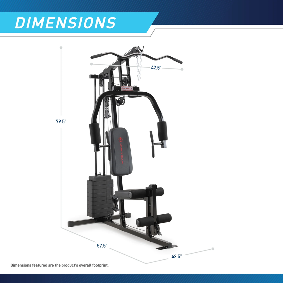 100 Lbs Stack Home Gym | eBay