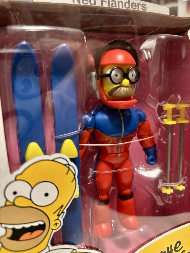 STUPID SEXY FLANDERS Simpsons 5" Jakks Pacific Ned Action Figure - Wave ...