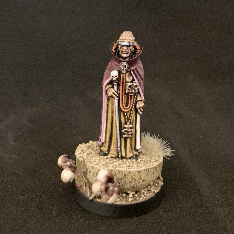 Classic Metal Astropath Inquisition Retinue Well Painted Warhammer 40K ...