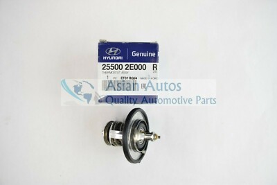 Genuine Hyundai Kia Engine Coolant Thermostat 255002E000 OEM | eBay