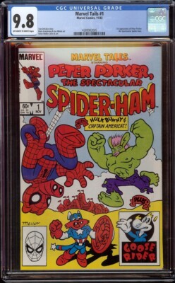 Marvel Tails # 1 CGC 9.8 OW/W (Marvel, 1983) 1st appearance Peter ...